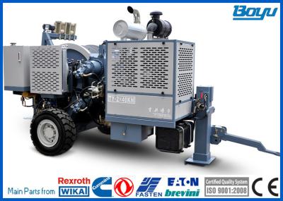 China Hydraulic Tension Stringing Equipment 2x45kN 9Tons for Conductor OPGW ADSS with 40mm Capacity for sale