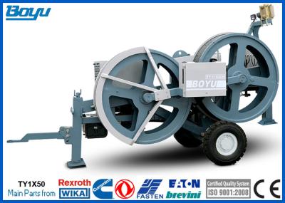China 50kN 5T Hydraulic Tensioner with German Rexroth Speed Reducer and Cummins 77kW Diesel Engine for sale