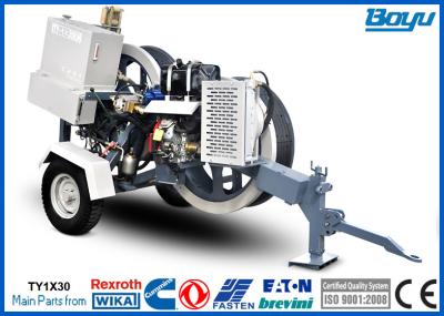 China 3T Transmission Line Tension Stringing Equipment with Honda Gasoline Engine - 30kN Capacity, 2400kg Weight TY1X30 for sale