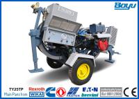 China TY25TP Overhead Line Stringing Equipment 25kN 2.5T Capacity 36mm Conductor Puller for Railway Power Lines for sale