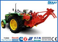 China 80kN Transmission Line Stringing Equipment Tractor Puller for 630mm² Conductors with 450mm Wheel Diameter for sale