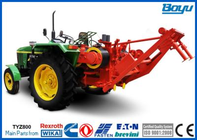 China 80kN Transmission Line Stringing Equipment Tractor Puller for 630mm² Conductors with 450mm Wheel Diameter for sale