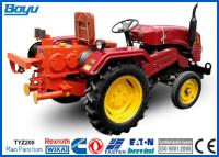 China 41kN 6 Groove 252mm Bull Wheel Electric Power Transmission Line Stringing Tractor Puller for sale