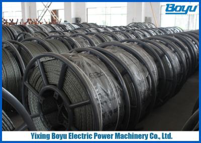 China 15mm Anti-Twisting Braided Steel Wire Rope for Line Stringing - 158kN Break Load, 12-Strand Construction for sale