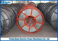 China 28mm 480kN 12 Strands Anti-twisted Galvanized Steel Wire Rope for Overhead Conductor Stringing for sale
