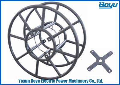 China Transmission Line Stringing Tools Accessories Steel Wire Rope Reel Diameter 1100mm for sale