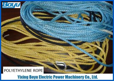 China Synthetic Fiber Rope Polyethylene 2-18mm Light High Strength Transmission Line Stringing Tool Accessory for sale