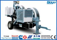 China TY1x40 40kN 4T Hydraulic Cable Tensioner with 1300mm Bull Wheel for 40mm Conductors for sale