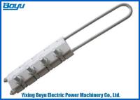 China Steel Wire Rope Gripping Clamp 11mm 30kN Rated Load Transmission Line Stringing Tool for sale