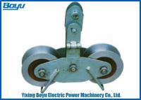 China Aluminum Wheel Tandem Sheave Stringing Block - 50kN Load Capacity for 720mm² Transmission Lines for sale