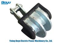 China ACSR Conductor OPGW Cable Lifter 120mm Hook Groove Length Rated Load 12kN Steel Hook with Rubber Lining for sale