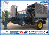 China 280kN 28T Hydraulic Puller Machine for Overhead Line Stringing | 38mm Rope Diameter | Cummins 298kW Engine for sale