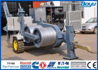 China 190kN 19T Hydraulic Conductor Puller with Cummins 325HP Engine for High Tension Line Stringing for sale