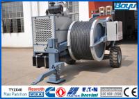 China 9 Ton Hydraulic Power Line Tensioner 2x45kN for Conductor OPGW ADSS Cable Stringing Equipment for sale