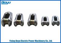 China Rated Load 10~320kN Highly Tensile Galvanized Steel Connectors Transmission Line Stringing Accessories Tools for sale