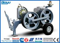 China 800mm Wheel Hydraulic Tension Stringing Equipment 20kN Capacity 950kg Weight with German Rexroth Reducer for sale