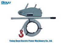 China 5.4 Ton Lever Pulley Block Wire Rope Winch with 20mm Rope Diameter and 80KN Pulling Capacity for sale