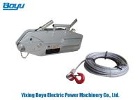 China 1.0 Ton Wire Rope Puller Lever Hoist Pulling Winch For Lifting , High Performance for sale
