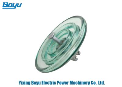 China Toughened Glass Disk Insulator 70kN to 300kN for High Voltage Transmission Lines for sale