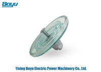 China Anti Fouling Forged Type Toughened Glass Insulator 70kN 255mm for Transmission Line for sale