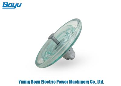 China Anti Fouling Forged Type Toughened Glass Insulator 70kN 255mm for Transmission Line for sale