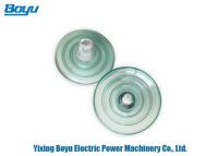 China 240kn Anti Pollution Transmission Line Tool High Voltage Suspension Glass Insulators for sale