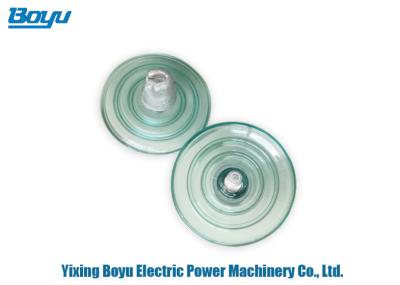 China 240kn Anti Pollution Transmission Line Tool High Voltage Suspension Glass Insulators for sale