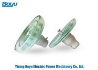 China 210kN Standard Disc Toughened Glass Suspension Insulator for Transmission Line Stringing Tools for sale