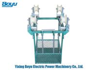 China Overhead Line Stringing Bicycle Cart for Two Conductor Bundle 1kN Rated Load 40mm Max Diameter for sale