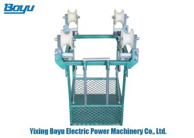 China Overhead Line Stringing Bicycle Cart for Two Conductor Bundle 1kN Rated Load 40mm Max Diameter for sale