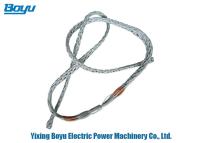 China Transmission Line Tool Double Head Type Temporary Mesh Sock Joints 120-1120mm² Conductor Size 20-80kN Rated Load for sale