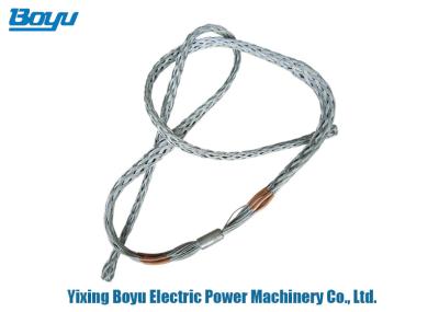 China Transmission Line Tool Double Head Type Temporary Mesh Sock Joints 120-1120mm² Conductor Size 20-80kN Rated Load for sale