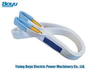 China Strong Tensile Strength 3 Ton 5 Ton Lifting Endless High Tenacity Polyester Webbing Sling Belt for sale