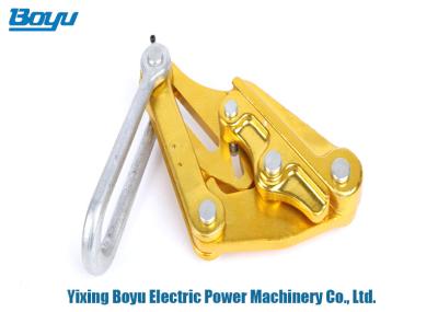 China Aluminum Self Gripping Conductor Gripper Come Along Clamps 7kN to 80kN Rated Load for sale