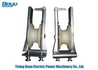 China Nylon Crossarm Mounted Stringing Block 5kN 80mm for Transmission Line Tools for sale