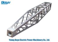 China Silver Transmission Line Stringing Tools Aluminum Alloy Frame Internal Suspension Derricks for sale