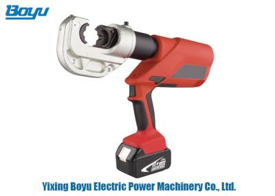 China Portable Battery Powered Hydraulic Cable Crimping Tool 16-400mm² with 18V 3.0Ah Battery and 60-130KN Force for sale