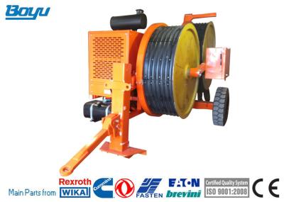 China 1x60kN Diesel 77kw 103hp Overhead Line Stringing Tools Hydraulic Tensioner Max Reverse Pulling Speed 5km/h for sale