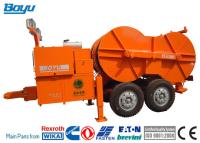 China 4x50 (2x100) KN Tension Stringing Equipment , Hydraulic Cable Tensioner for sale