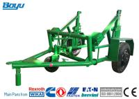 China 30kN Reel Carrier Trailer Transmission Line Stringing Tools For Cable Drum Hauling Reel for sale