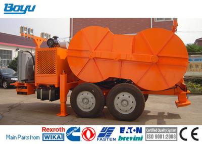 China TY1x160 Hydraulic Cable Tensioner with 160 kN Capacity and Cummins 130hp Engine for Four-Bundle Conductor Stringing for sale