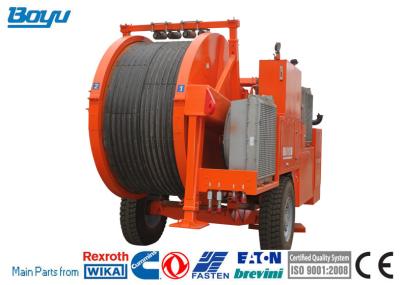 China Stringing Equipment Hydraulic Cable Tensioner 2x80kN / 1x160kN Diesel 97kw for sale