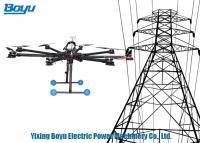China UAV Drone for Line Cable Construction Pilot Rope 3.5mm 2.0mm 12kg Payload 25min Flight for sale