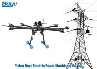 China UAV Drone Transmission Line Stringing Tool 1100mm with Camera for Power Line for sale
