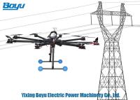 China 15-28 Inch Full Carbon Fiber Power Line Drone with 5kg Payload and 14m/s Speed for Transmission Line Stringing for sale