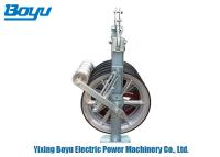 China Bundled Conductor Pulley 660mm with Grounding Wheels for Transmission Line Stringing Tools 120kN for sale