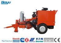 China Cummins Hydraulic Cable Puller for Transmission Lines - 190kN Max Pull with 24V Electrical System for sale