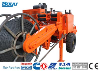 China 129kw 173hp Cummins Hydraulic Cable Puller for Overhead Line Stringing 4 Bundle Conductor for sale