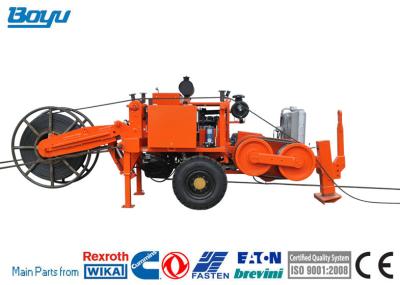 China TY40 Hydraulic Puller Transmission Line Stringing Equipment with 40kN Max Pull and 5km/h Speed for 220kV Power Lines for sale