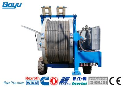 China 2x45kN Hydraulic Puller Tensioner for Overhead Line Stringing - 118kW Diesel Engine with 1500mm Bull-wheel for sale